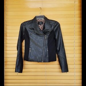 TCEC | Jackets & Coats | Tcec Vegan Leather Moto Jacket | Poshmark